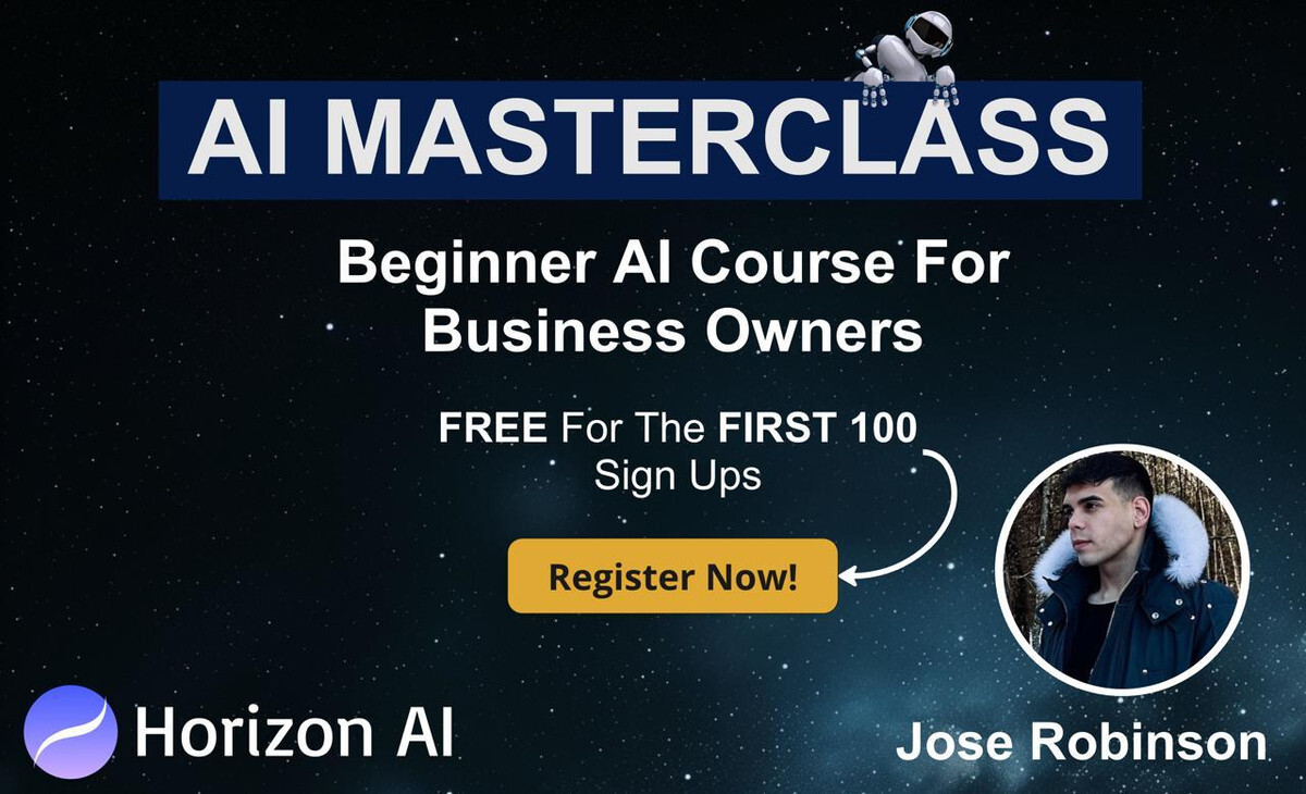FREE AI Masterclass by Horizon AI | Horizon AI