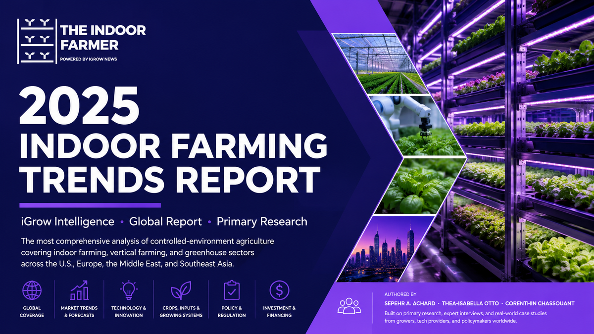 2025 Indoor Farming Trends Report | iGrow Network