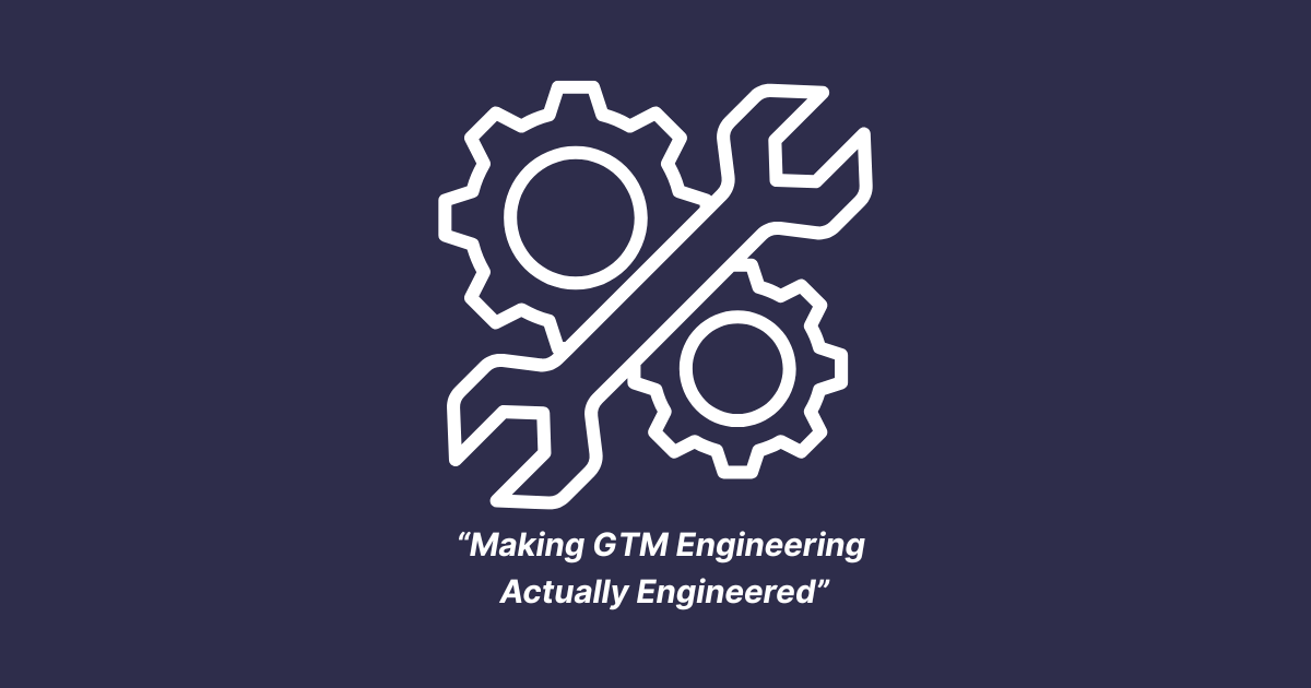 What the f*** is GTM Engineer?