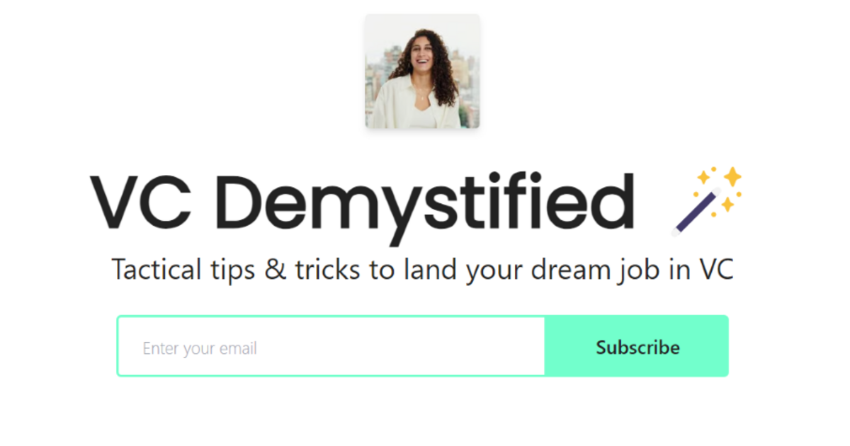 Ways to get a VC job (even without a traditional background)