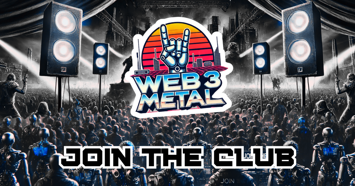Web3 Metal Newsletter RELAUNCH