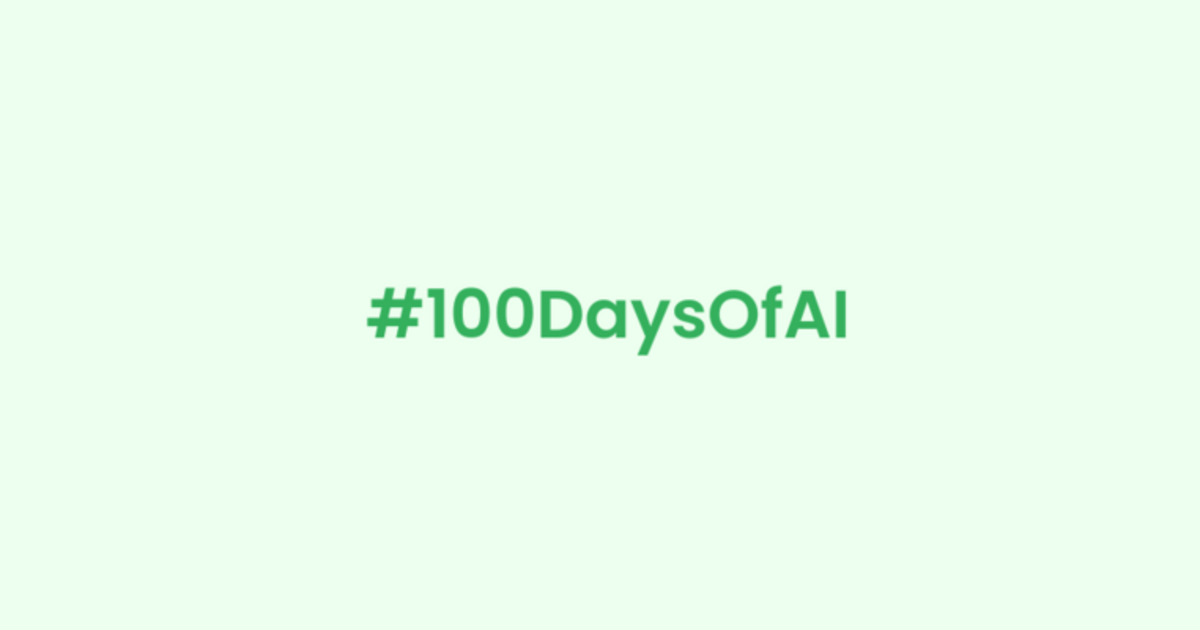 🧪 Get Ready for your #100DaysOfAI Journey!