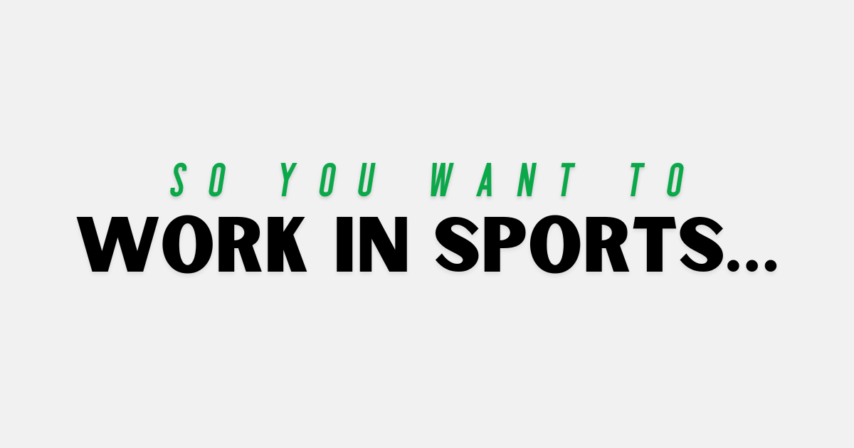 Landing a Job in Player Personnel with Ellie Perrigo!