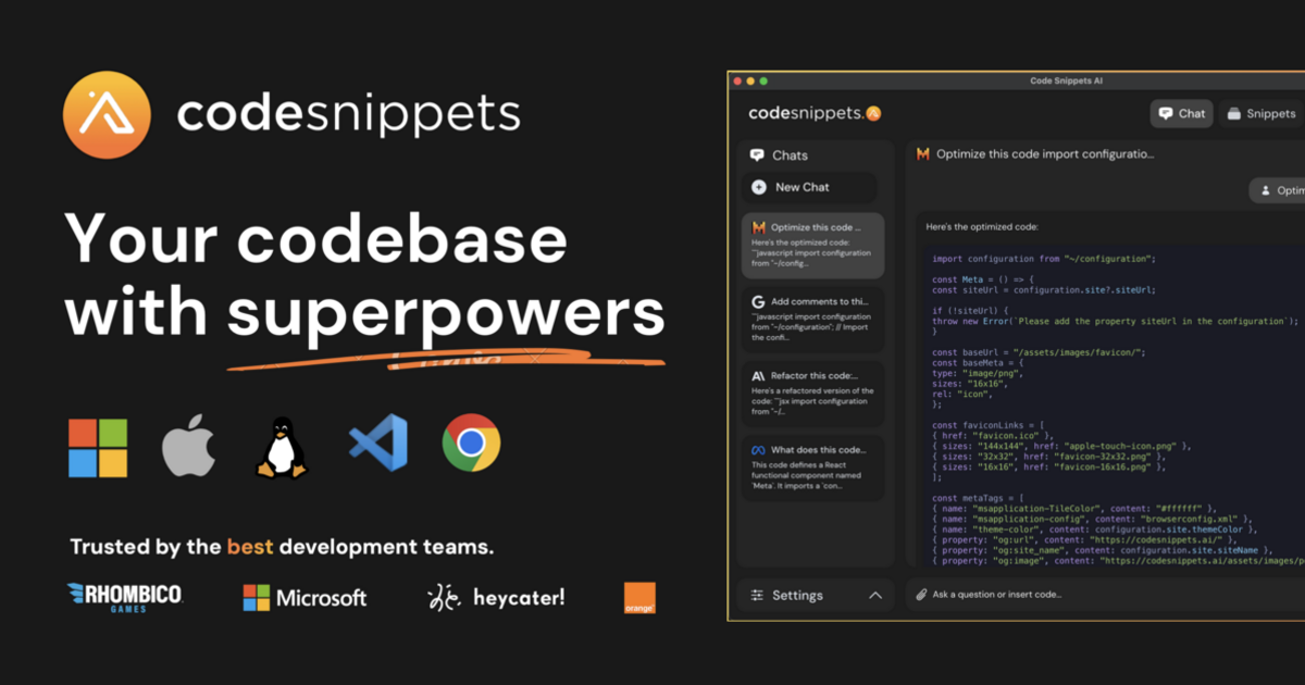 Code Snippets AI VSCode Extension Update Now Available!