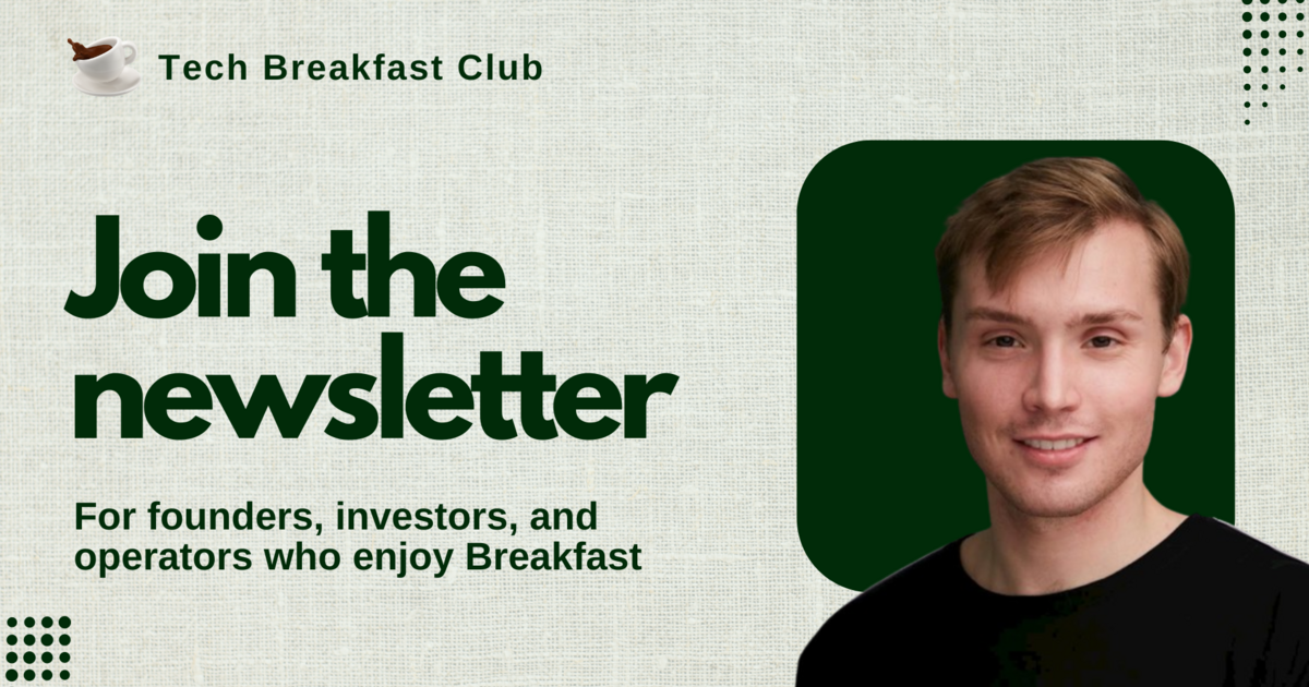 ☕️Signup For The Last Tech Breakfast Club Of The Summer