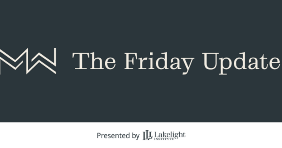 The Friday Update - "And the Word became flesh and dwelt among us ...