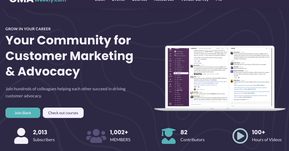 AI & CMA, Onboarding, & Community Topic Calls